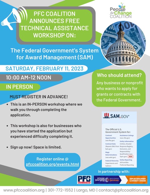 RSVP Nonprofit Workshop - PFC Coalition